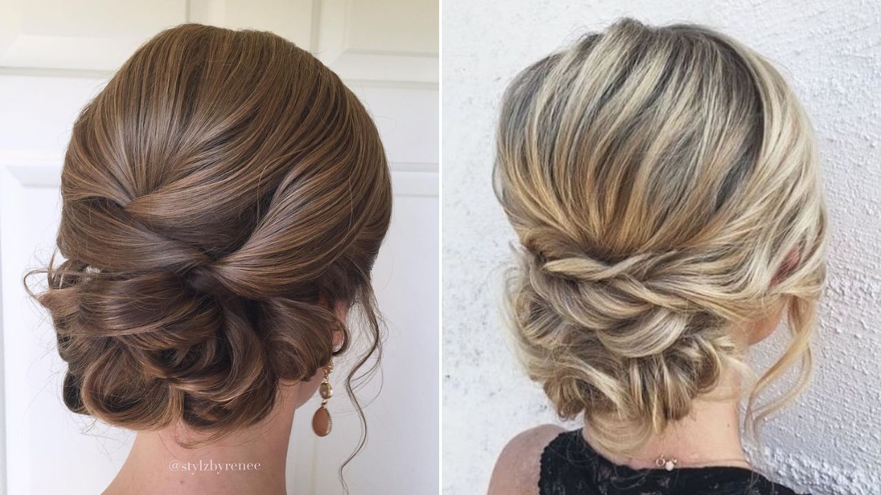 Wedding Updos For Medium Hair 60 Photos Astyledwedding