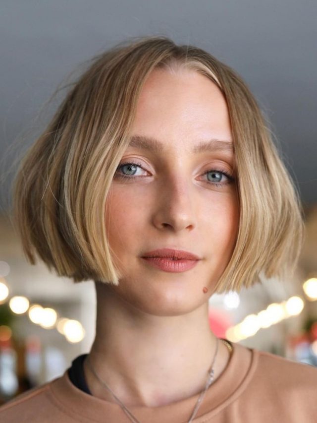 These 10 Blunt Bob Cuts Have A Dramatic Impact On Face Shape And Hair Thickness