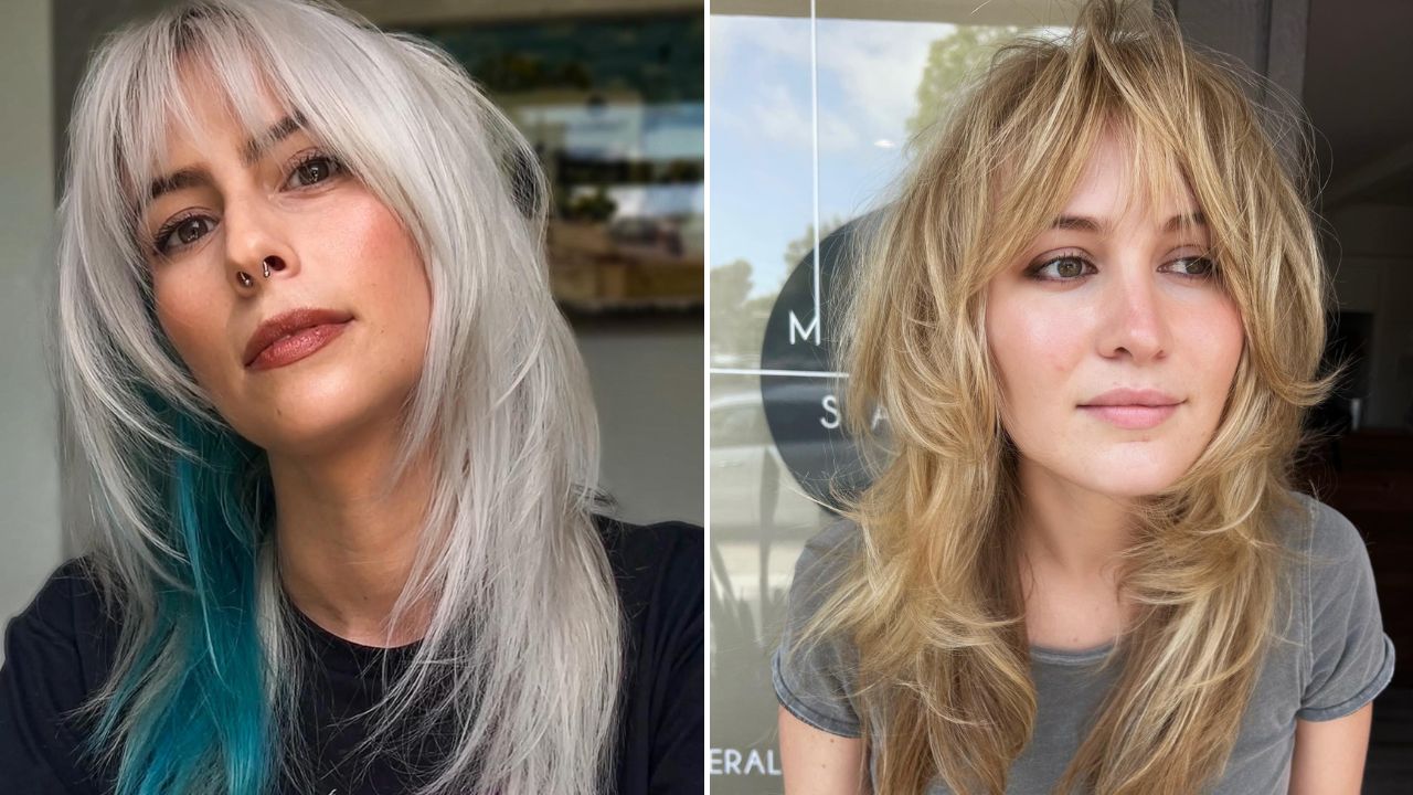 Long Hair with Bangs and Layers for a Striking 2025 Look